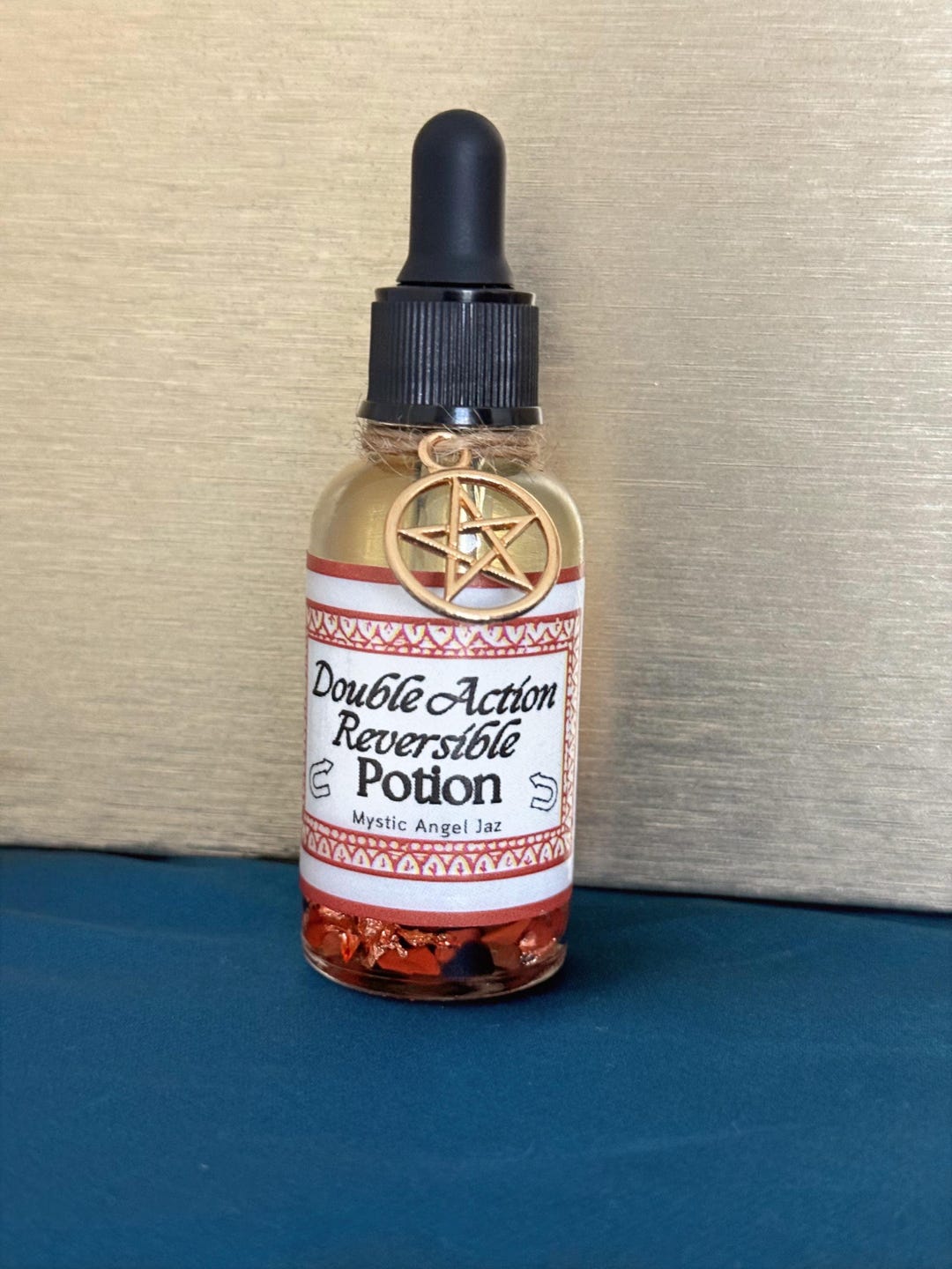 Double Action Reversible Oil Potion Crystal Flower Infused Magick Oil ...