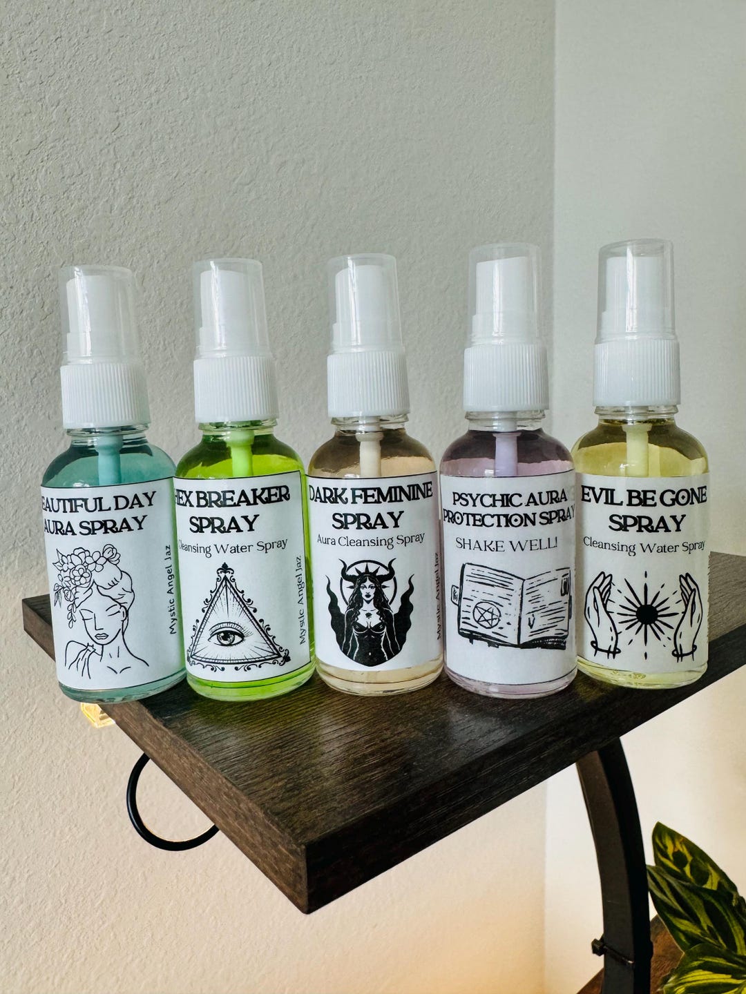 Spiritual Water Cleansing Spray Aura Room and Body Spray | H3x Remover ...