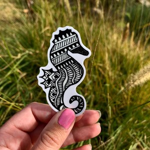 Seahorse Sticker - Vinyl Decal, Vinyl Sticker - Car Decal, Laptop Decal ...