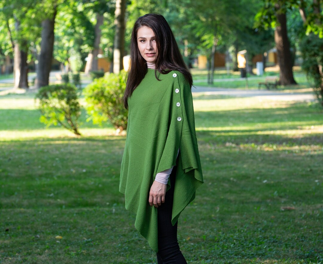 Irish Wool Shawl, Lambswool Blend Knitted Wrap Scarf, Bridal Knit Ruana ...