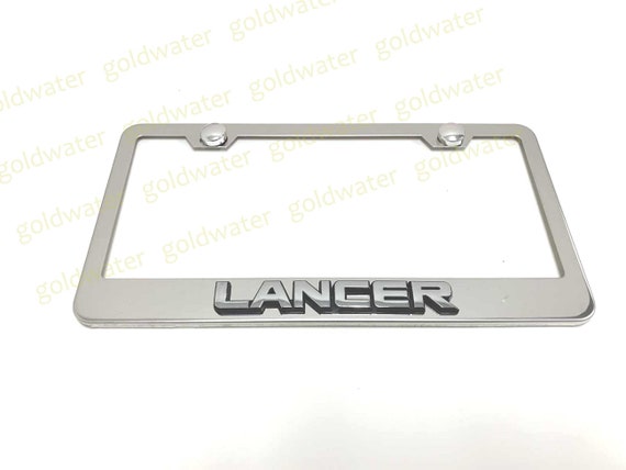 3D LANCER Badge Emblem Stainless Steel Chrome Metal License - Etsy