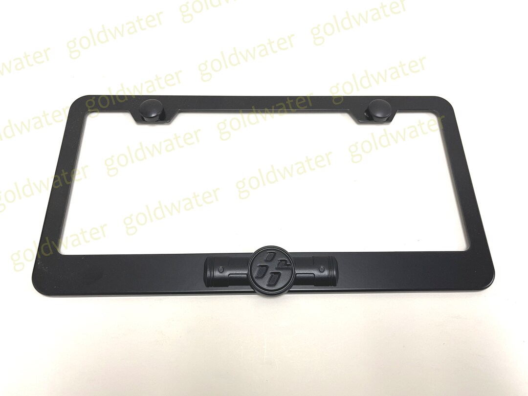 3D (black) 86 LOGO Emblem Black Powder Coated Metal Steel License Plate ...