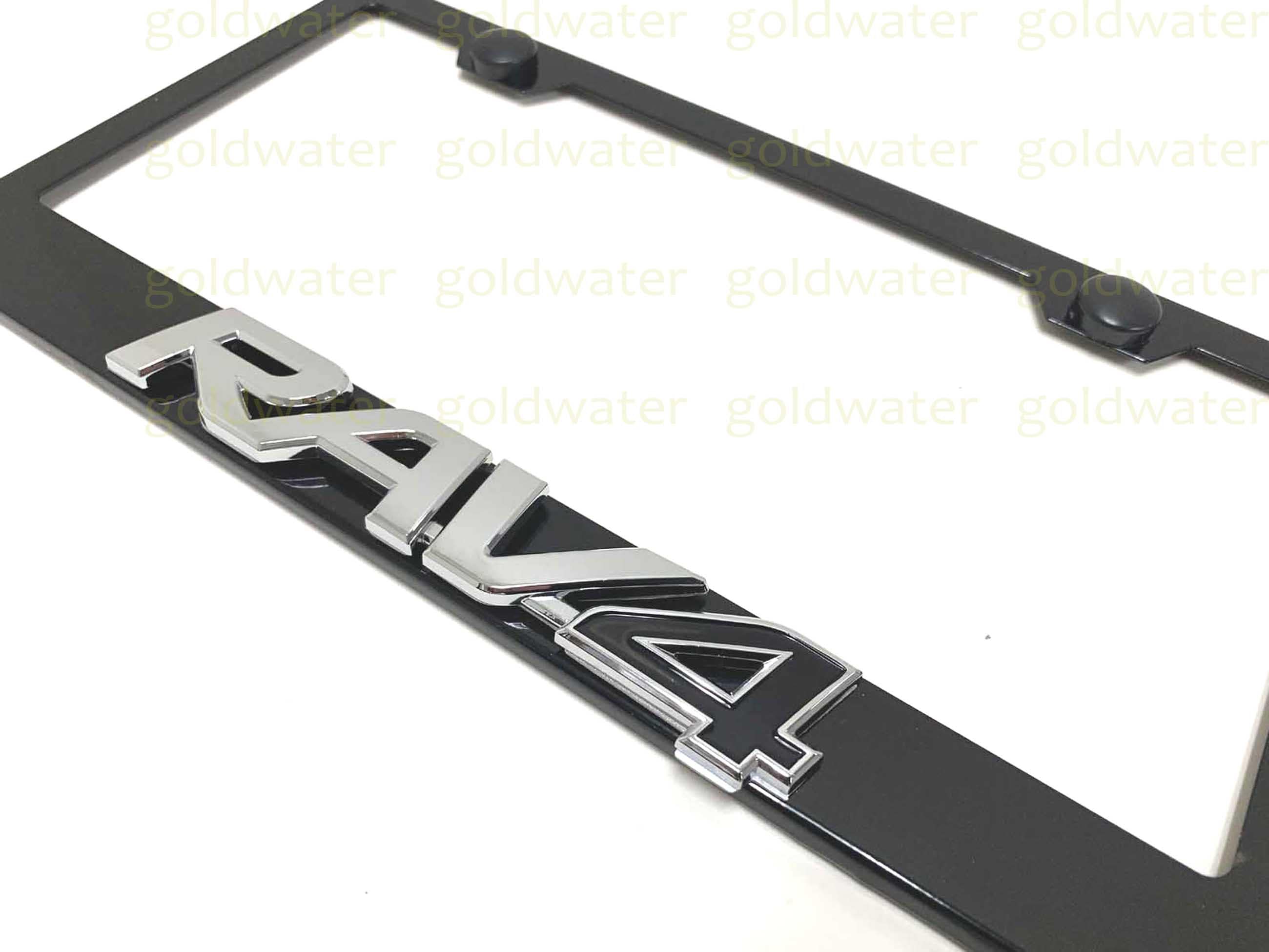 3D RAV4 Badge Emblem Black Powder Coated Metal Steel License - Etsy