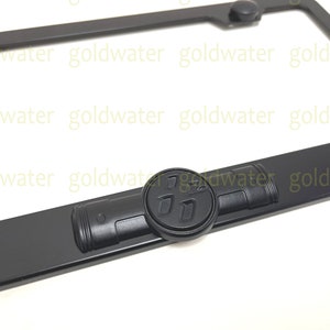 3D (black) 86 LOGO Emblem Black Powder Coated Metal Steel License Plate ...