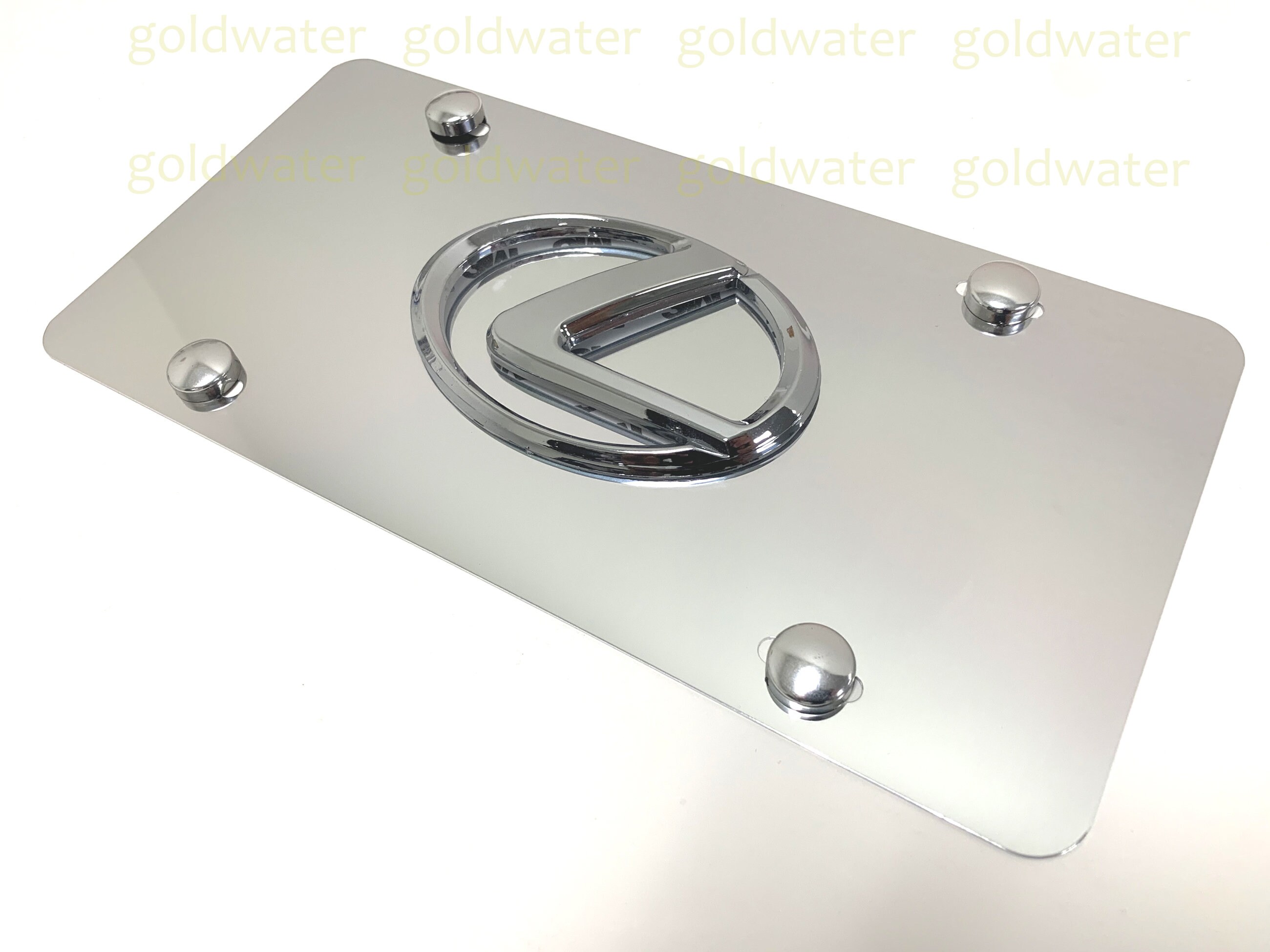 3D LEXUS LOGO Emblem Badge Silver Aluminum Chrome Mirrored - Etsy
