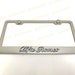 3D Alfa Romeo Badge Emblem Stainless Steel Chrome Metal License Plate ...