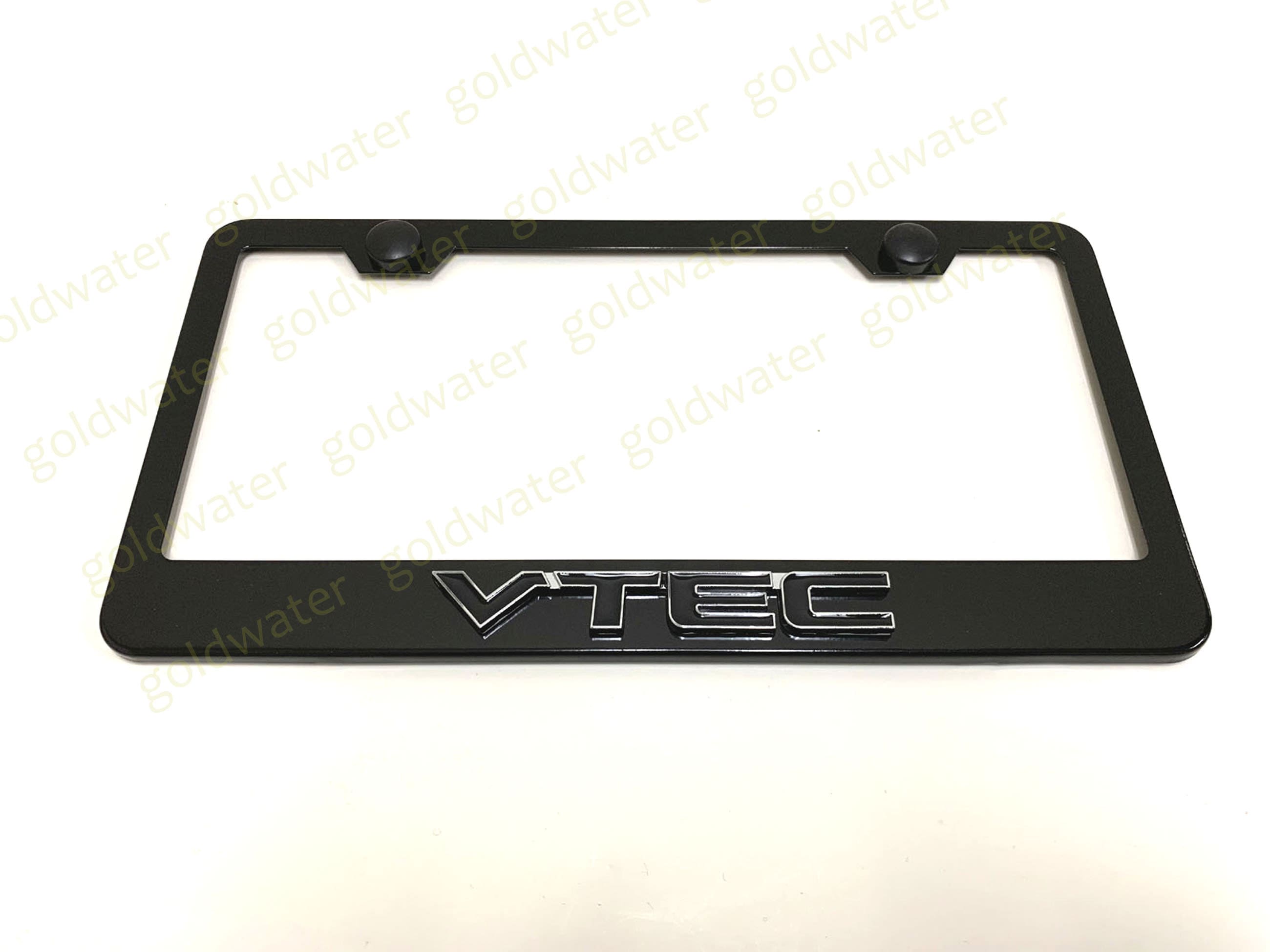 3D VTEC Emblem Black Powder Coated Metal Steel License Plate | Etsy