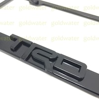 TRD PRO License Plate Frame (blue With Black Logo) - Etsy