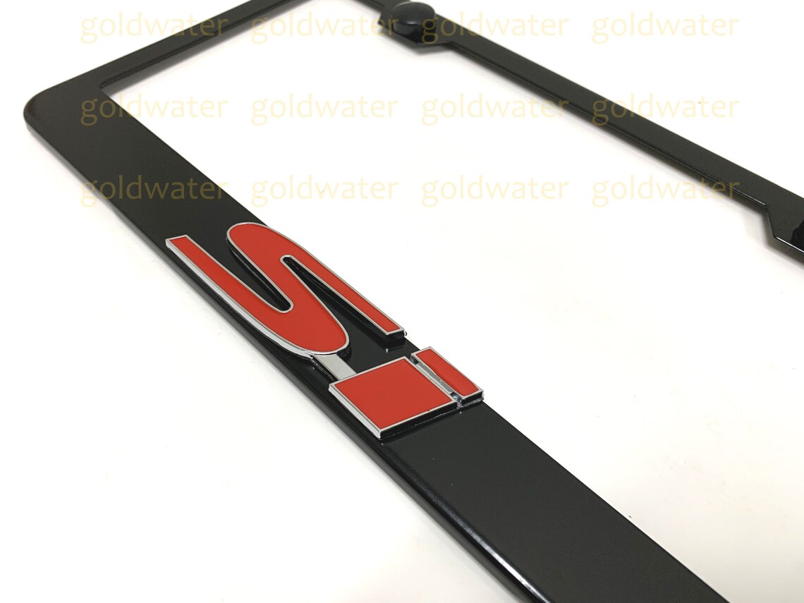 3D Si Logo Emblem Badge Black Powder Coated Metal Steel | Etsy