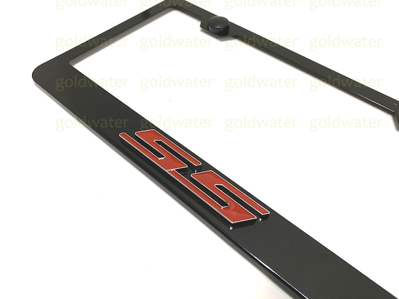 3D red SS Super Sport Emblem Black Powder Coated Metal Steel | Etsy