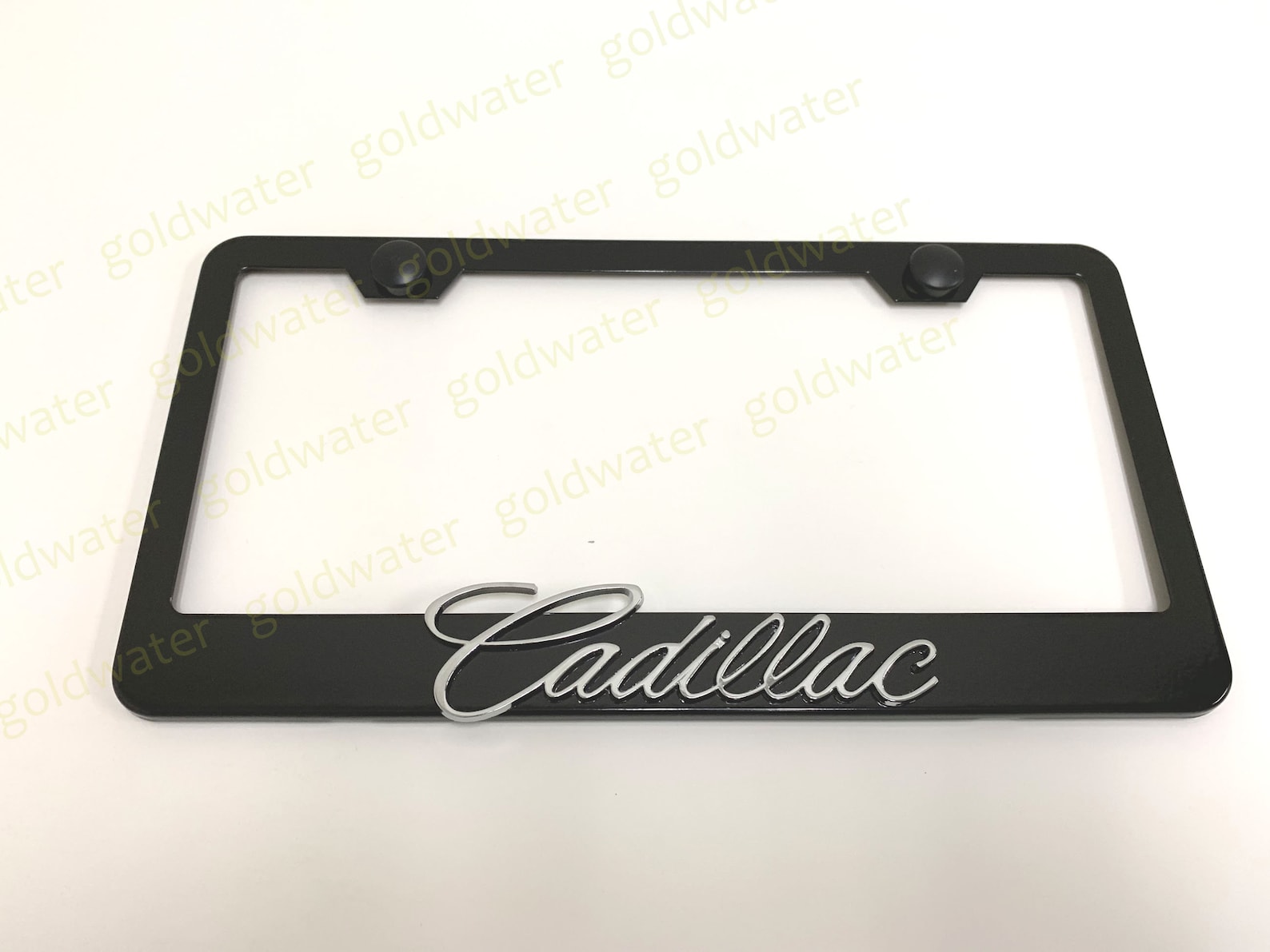 3D Cadillac Script Emblem Badge Black Powder Coated Metal | Etsy