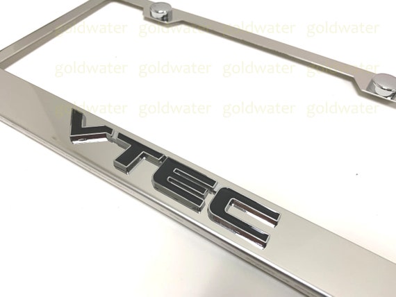 Vtec license plate frame store