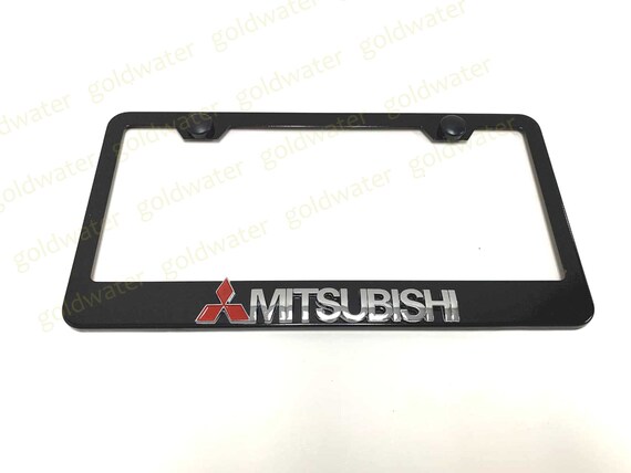 3D MITSUBISHI Badge Emblem Black Powder Coated Metal Steel | Etsy