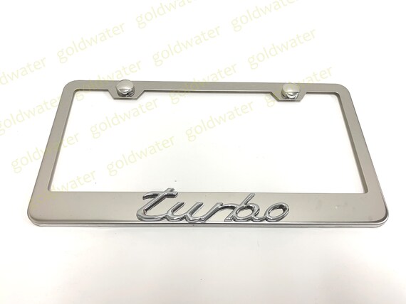 3D TURBO Badge Emblem Stainless Steel Chrome Metal License | Etsy
