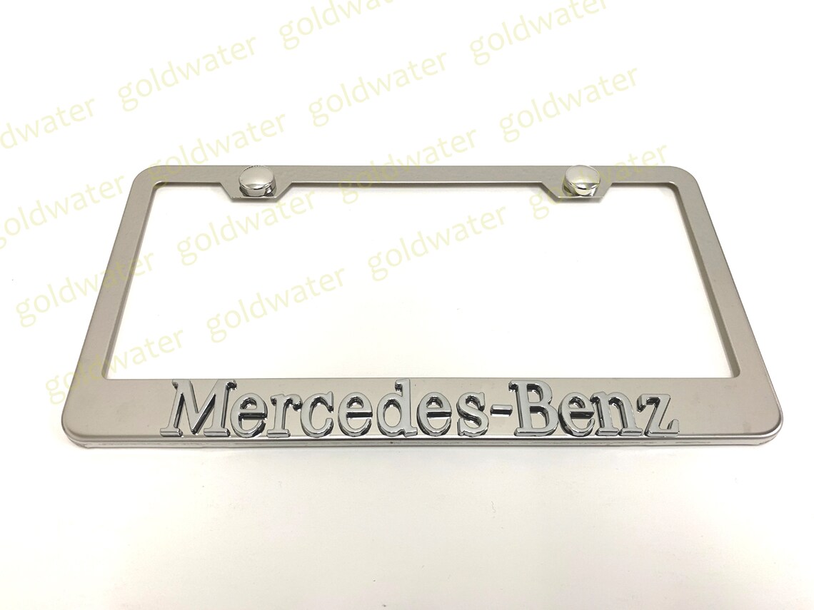 3D Mercedes-benz Badge Emblem Stainless Steel Chrome Metal - Etsy
