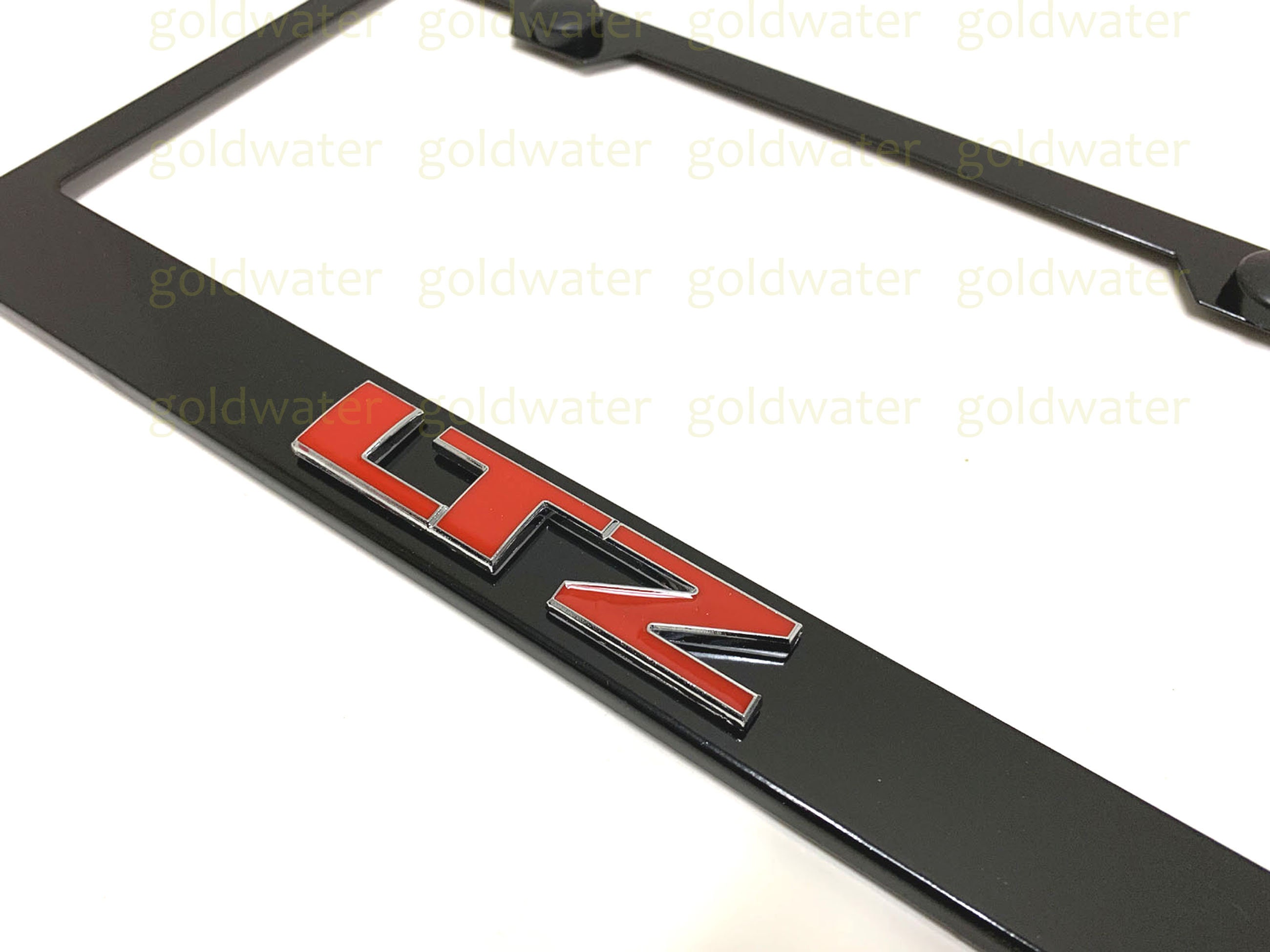 3D LTZ Emblem Black Powder Coated Metal Steel License Plate | Etsy