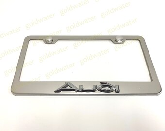 Audi License Plate Frame - Etsy