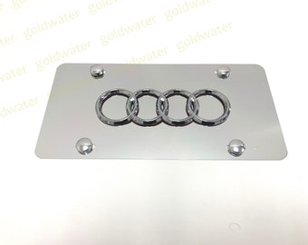 Audi Vanity Plate | Etsy