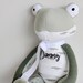 Frog Memory Bear, Keepsake Teddy, Stuffed Teddy Keepsake, Keepsake Bear ...