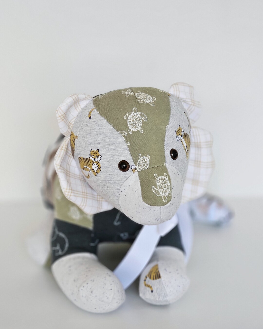 TIGER Memory Bear, Keepsake Teddy, Stuffed Teddy Keepsake, Keepsake ...