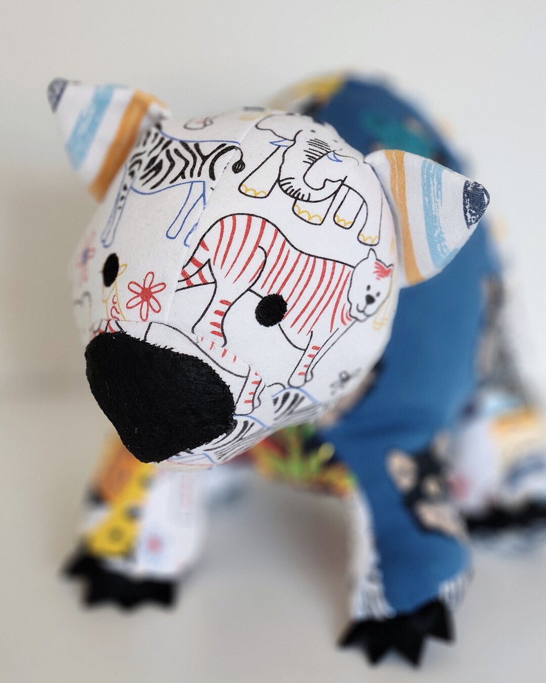 Wombat Memory Bear, Keepsake Teddy, Stuffed Teddy Keepsake, Keepsake ...