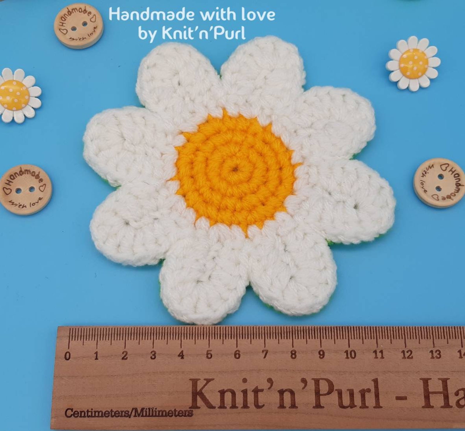 Whoops a Daisy Mugrug - Etsy UK