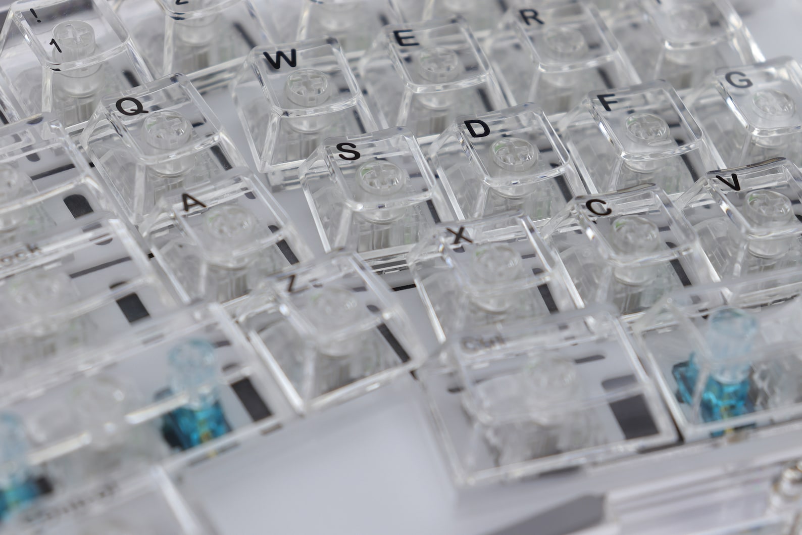 Clear Keycaps Blank Keycap Transparent Keycaps Backlit Keycaps - Etsy