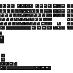 Clear Keycaps Blank Keycap Transparent Keycaps Backlit Keycaps | Etsy