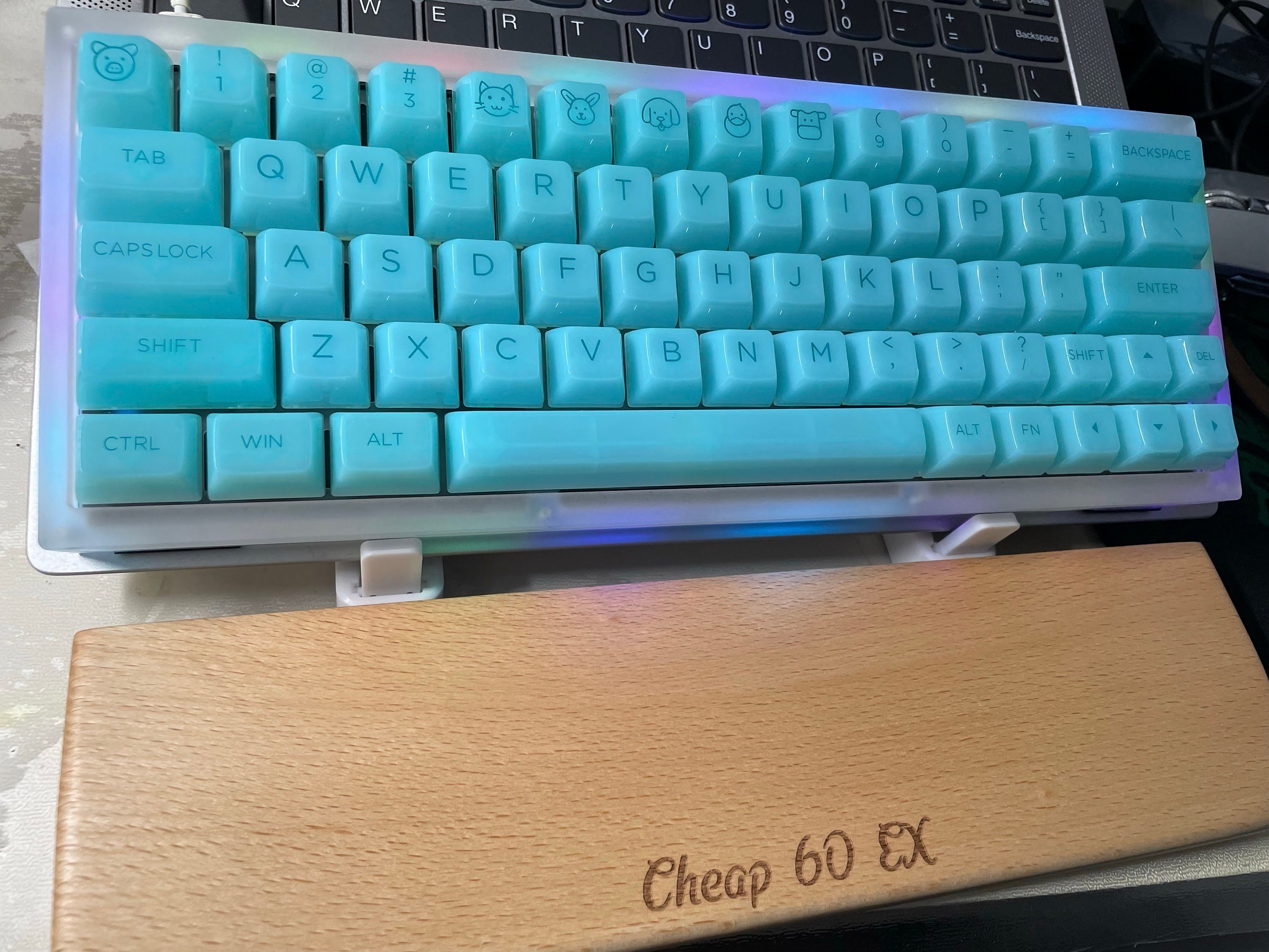 Green Clear Keycap Backlight Keycap Transparent Keycap | Etsy