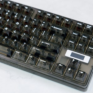 Clear Keycaps Blank Keycap Transparent Keycaps Backlit Keycaps | Etsy