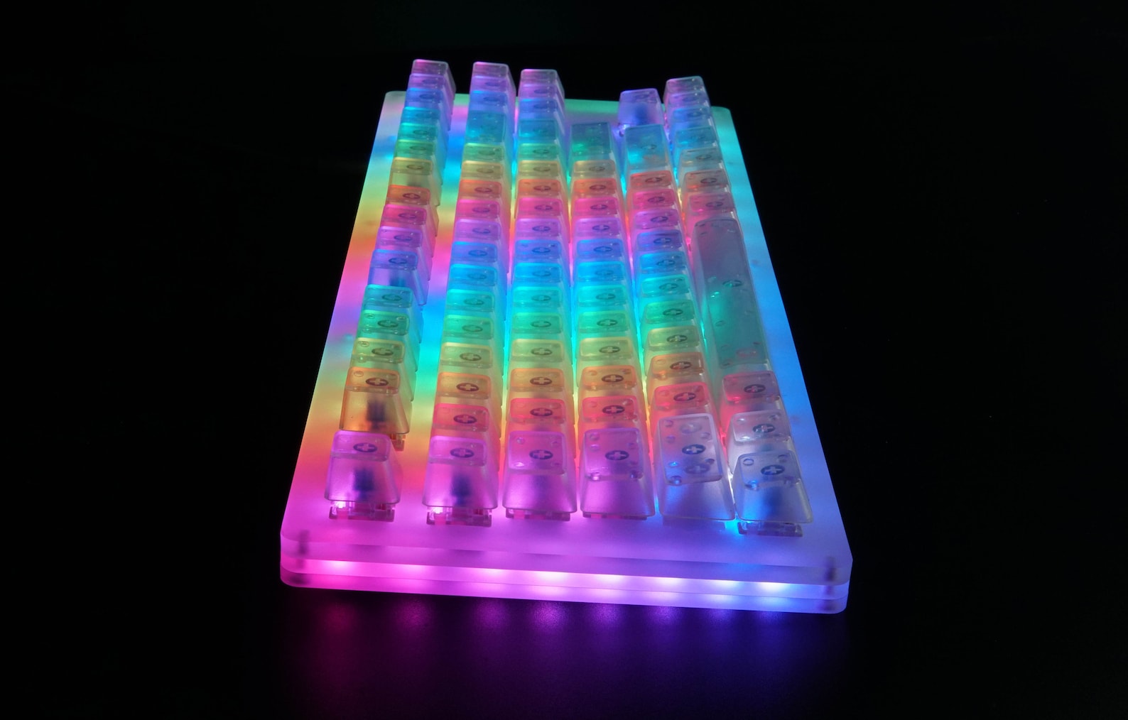 Clear Keycaps Blank Keycap Transparent Keycaps Backlit Keycaps - Etsy