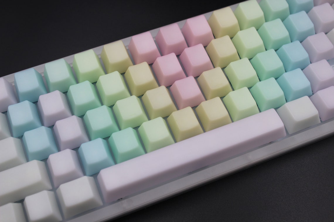 Jelly POM Keycaps Rainbow Keycaps Keyboard Keycap Pom Keycap - Etsy