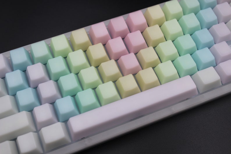 Jelly POM Keycaps Rainbow Keycaps Keyboard Keycap Pom Keycap - Etsy