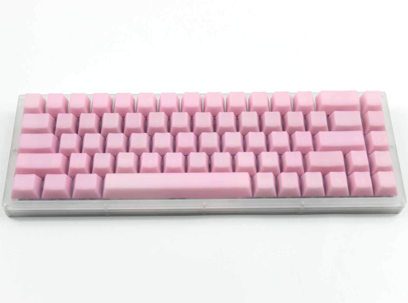 POM Keycap Pink Keycap Transparent Keycap Set Keyboard Keycap Pom ...