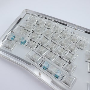 Clear Keycaps Blank Keycap Transparent Keycaps Backlit Keycaps No ...