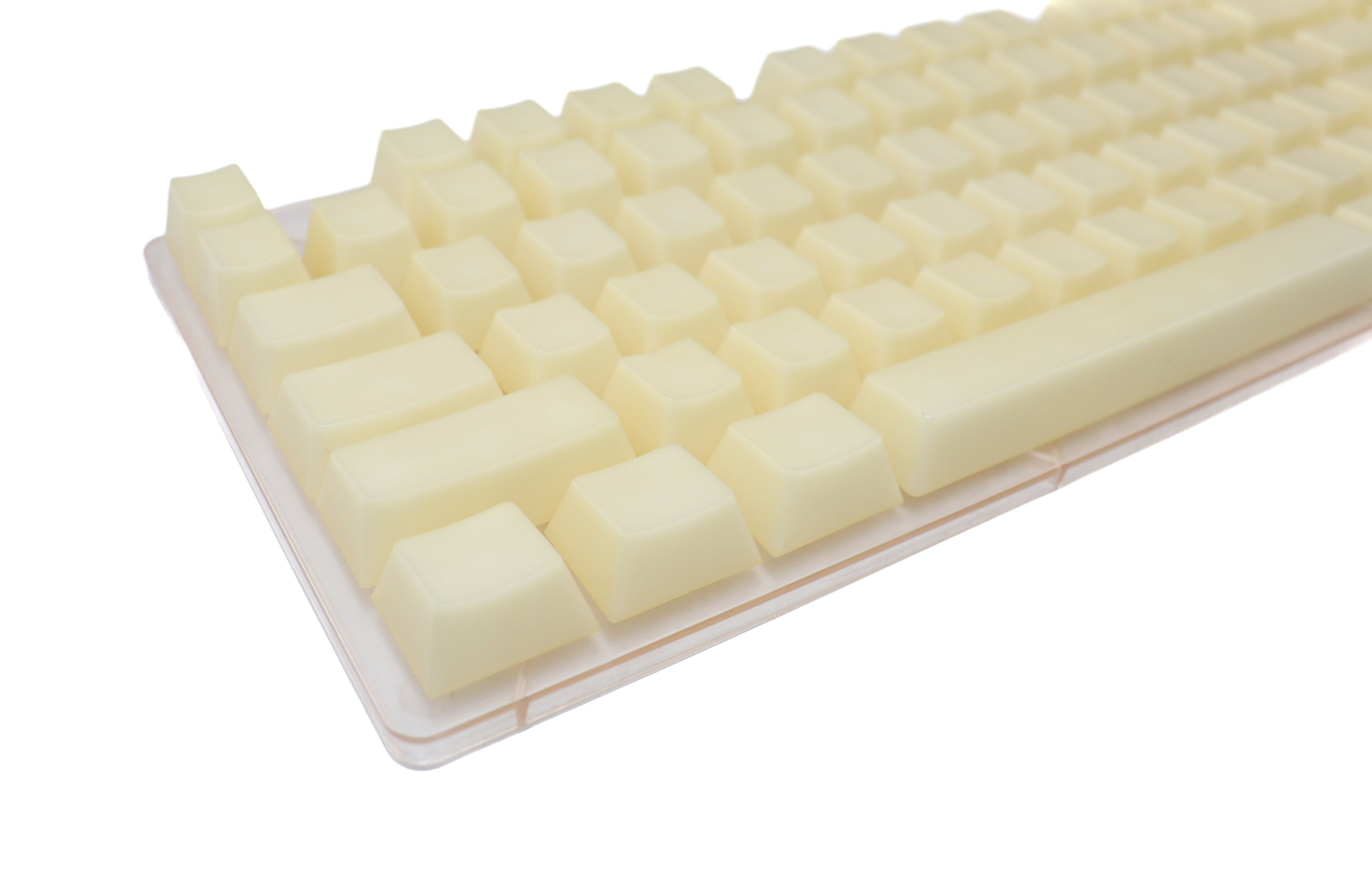Jelly POM Keycaps POM Jelly Butter Keycaps Yellow Keycaps Keyboard ...