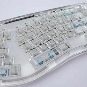 Clear Keycaps Blank Keycap Transparent Keycaps Backlit Keycaps No ...