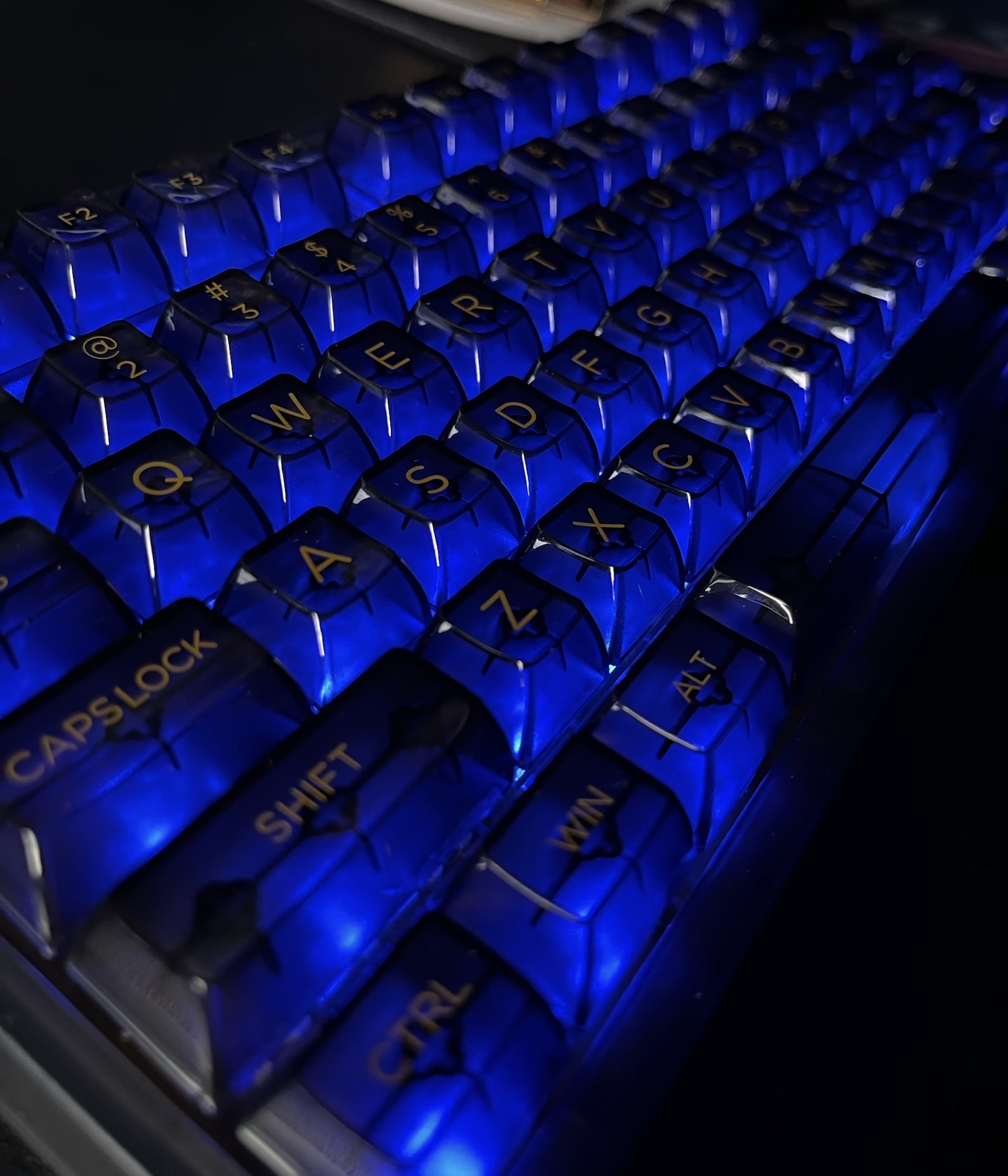 Negro Tecla clara Tecla de retroiluminación Tecla de tecla - Etsy México