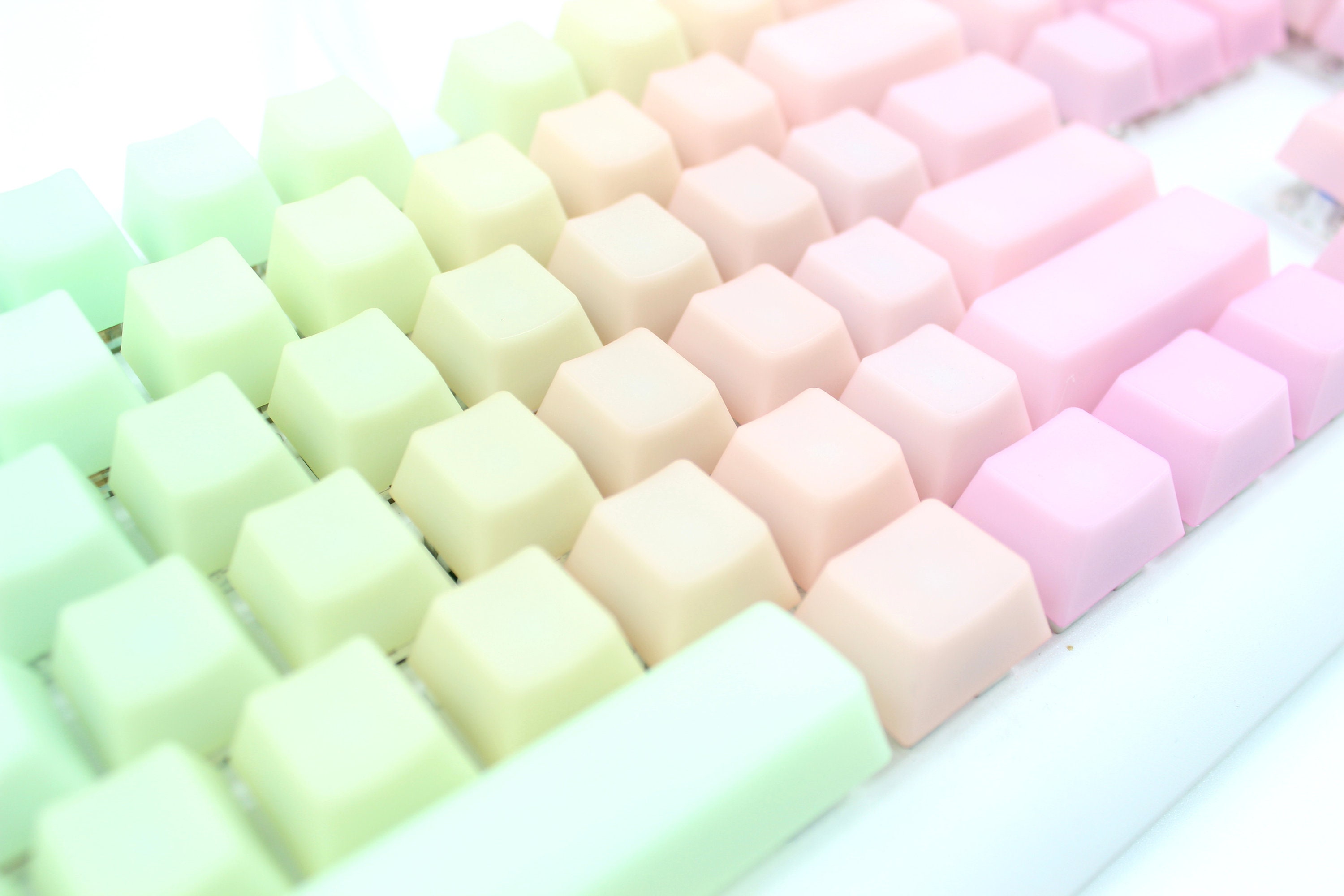 POM Keycaps Jelly Keycaps Jelly POM Keycaps Rainbow Keycaps - Etsy België