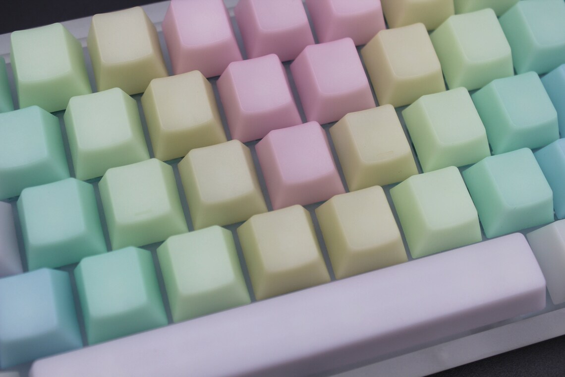 Jelly POM Keycaps Rainbow Keycaps Keyboard Keycap Pom Keycap - Etsy