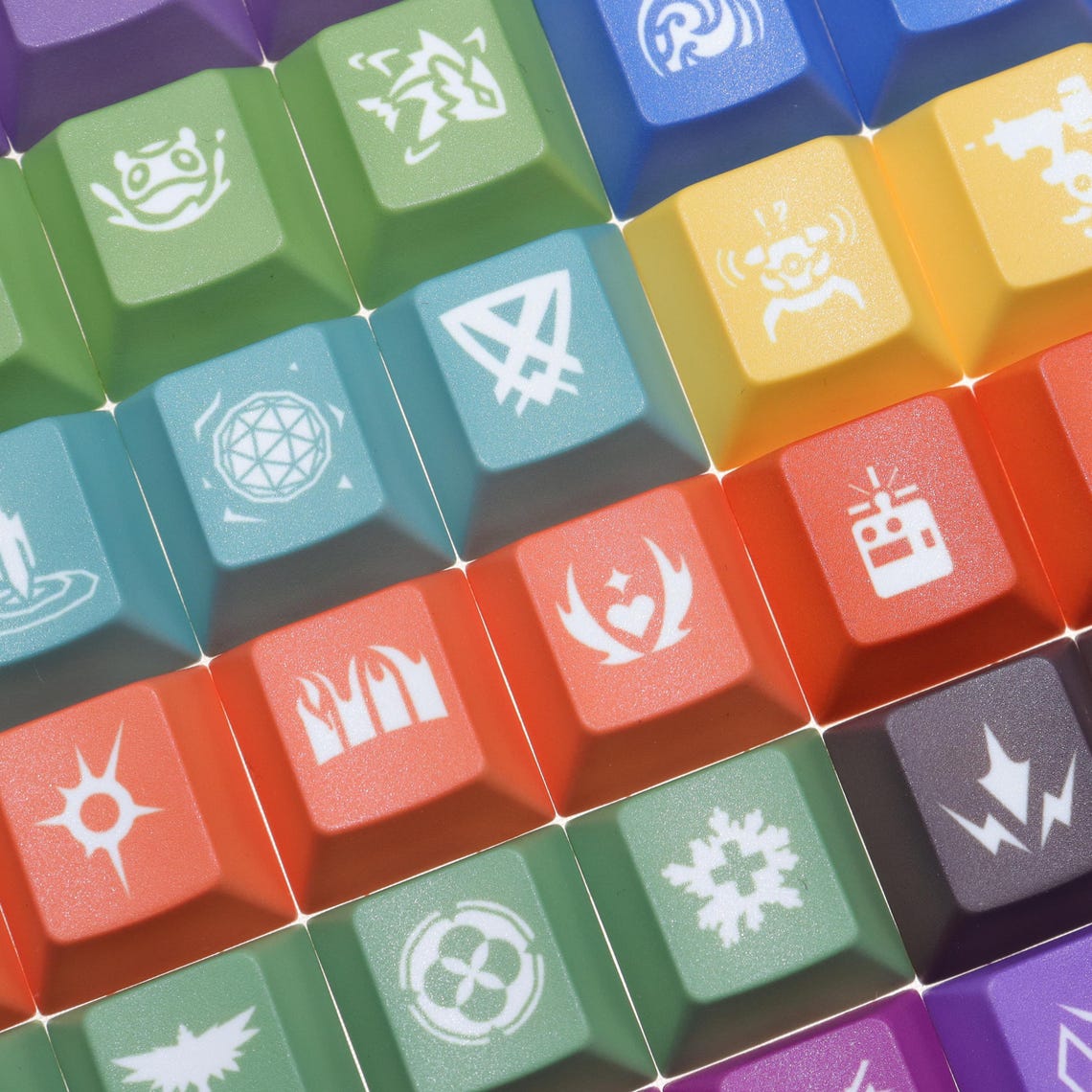 VALORANT Agent Skill Keycap Set: PBT Keycaps for Mechanical Keyboards ...