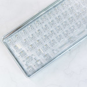 Clear Keycaps Blank Keycap Transparent Keycaps Backlit Keycaps | Etsy