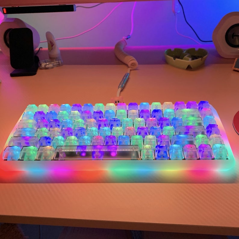 Clear Keycap Backlight Keycap Transparent Keycap Mechanical - Etsy