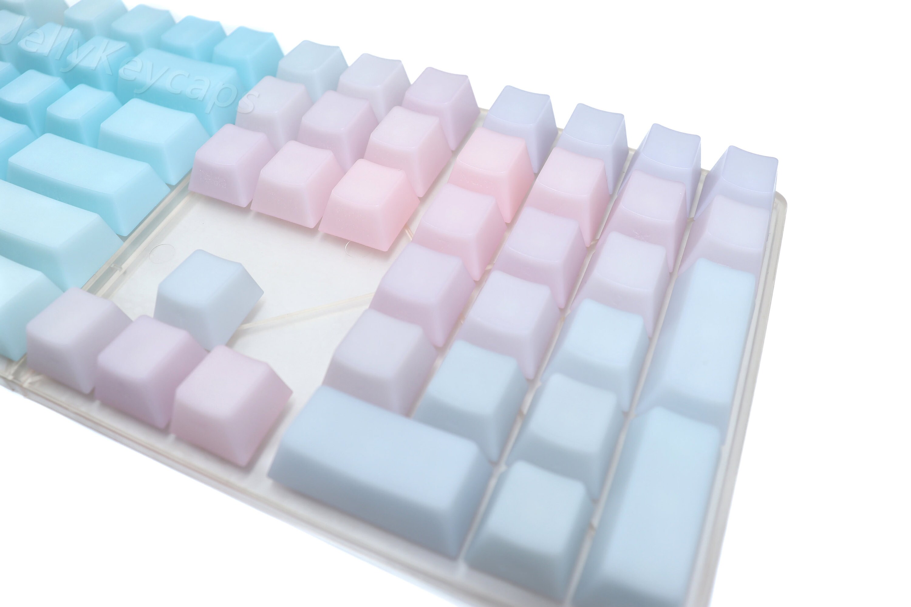 Pom Keycap Jelly Keycap Jelly POM Keycaps Rainbow Keycaps Blue - Etsy