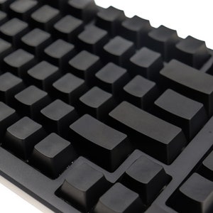 Jelly POM Keycaps POM Ink Keycaps Black Keycaps (114 Keycap Set ...