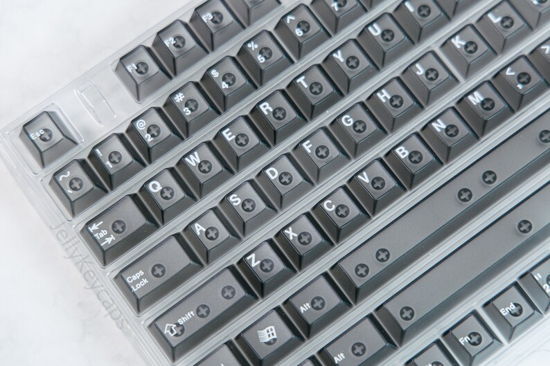 Clear Keycaps Blank Keycap Transparent Keycaps Backlit Keycaps | Etsy