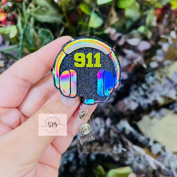 911 Dispatcher Badge - Etsy
