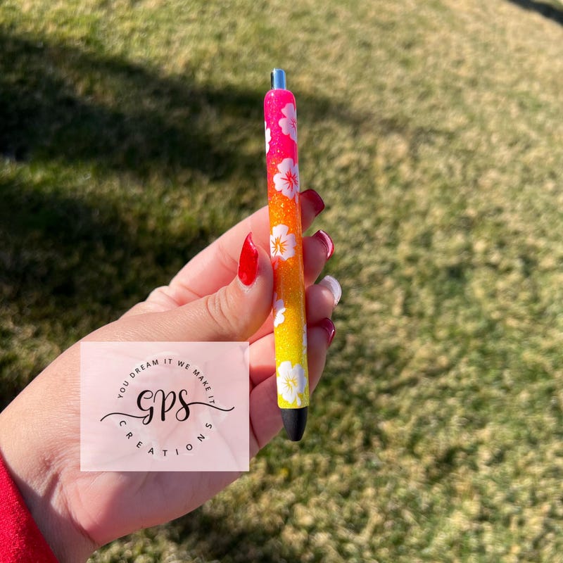 Flower Pen - Etsy