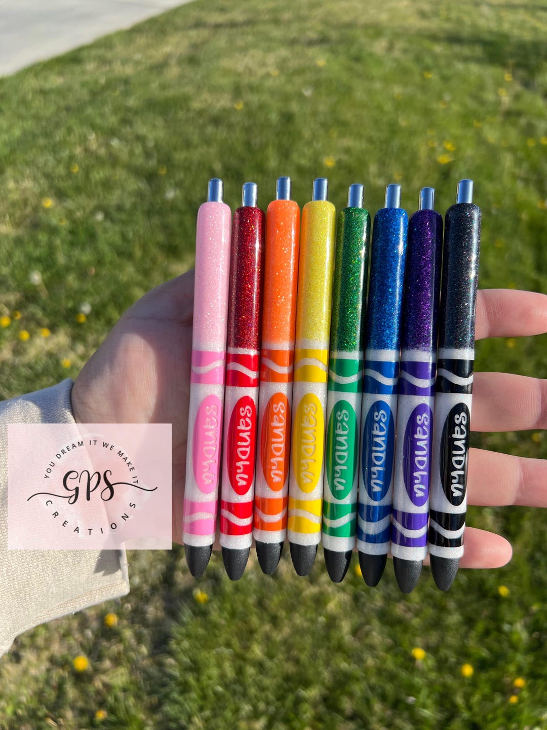 Marker Personalized Glitter Pen, Inkoy Glitter Pen, Personalized Pen ...