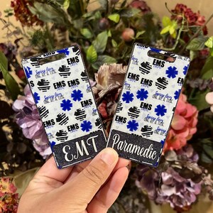 Paramedic Badge Buddy, EMS Badge Buddy, Star of Life Badge Buddy, First ...